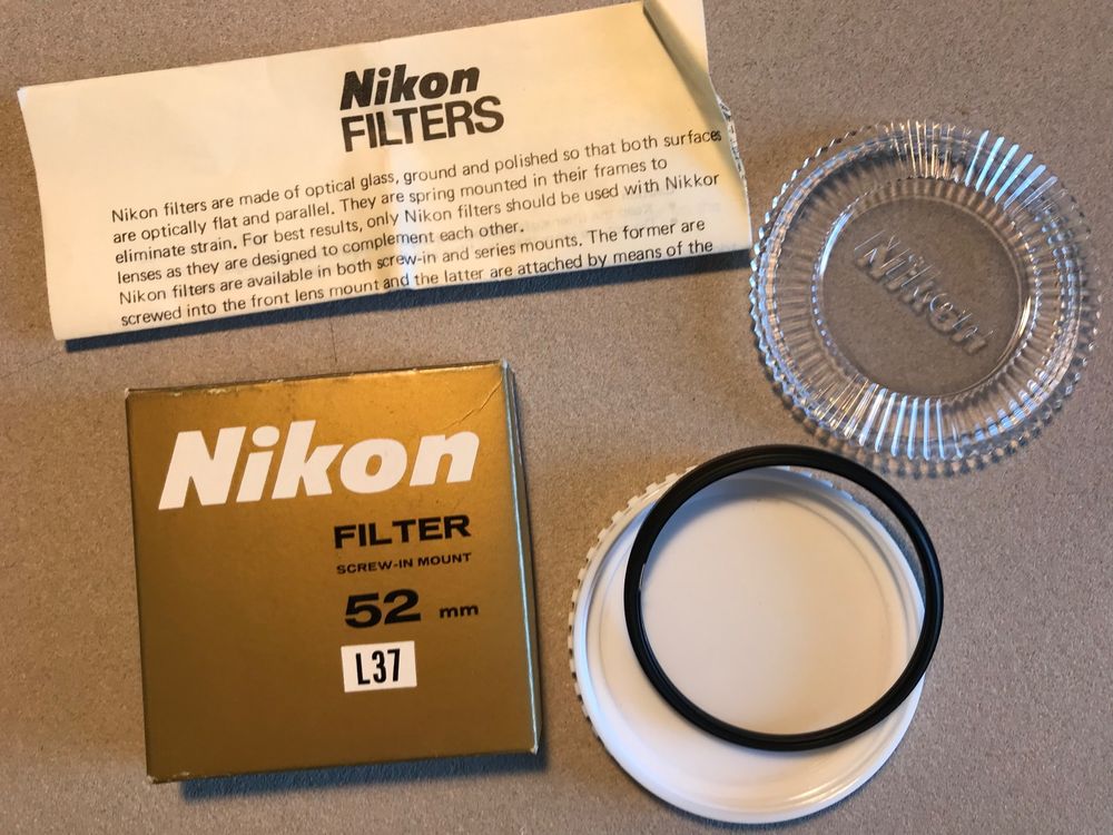 Nikon Filter 52mm L37 | Kaufen auf Ricardo