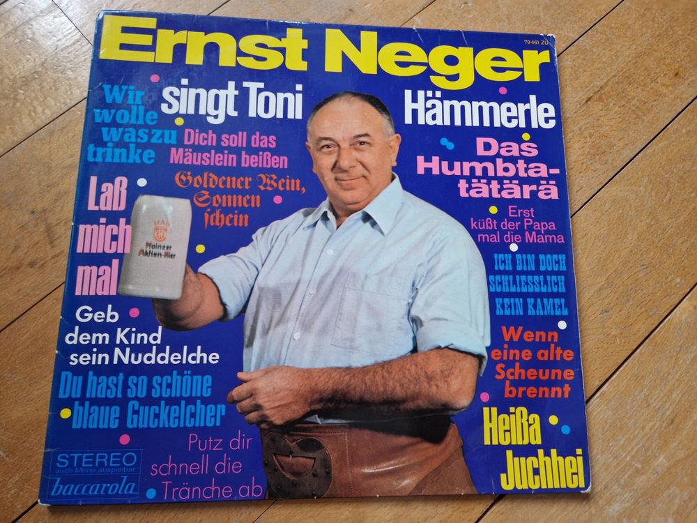 Ernst neger singt toni hämmerle | Kaufen auf Ricardo