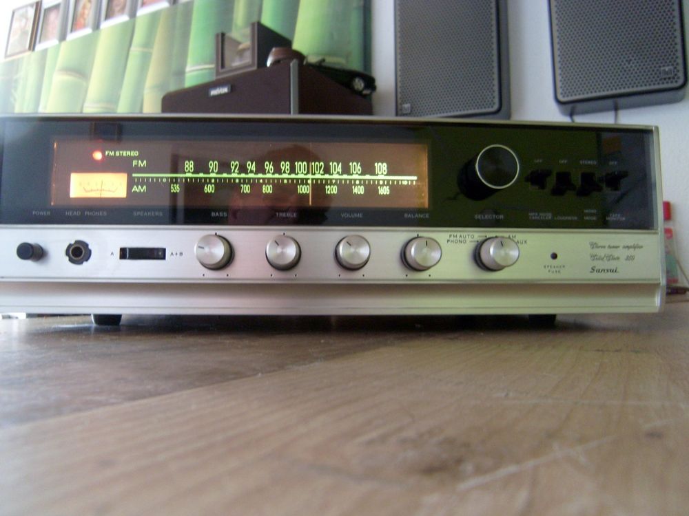 Sansui 350 Vintage Hifi Amplifier-Tuner im Top Zustand, 1970 (Gebraucht ...