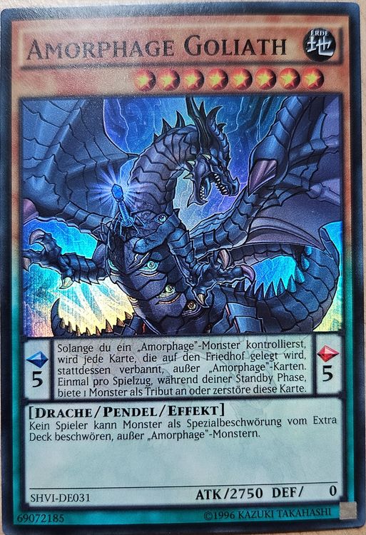 Yu-Gi-Oh! Amorphage Goliath Super Rare SHVI-DE031 | Kaufen auf Ricardo