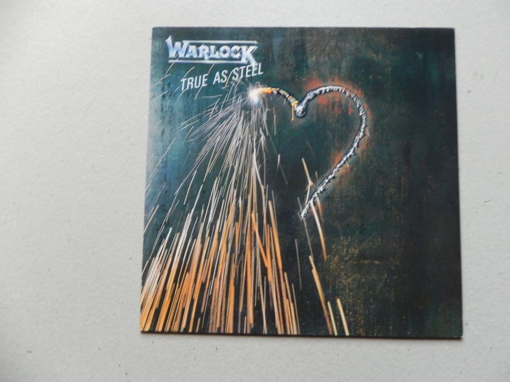 LP Deutschland Heavy Metal Band Warlock 1986 True as Steel (Gebraucht ...