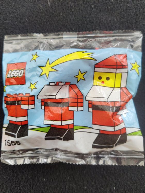 Lego Santa Claus 1555 - Figur (Neuwertig & eingeschweißt) (Neu und ...