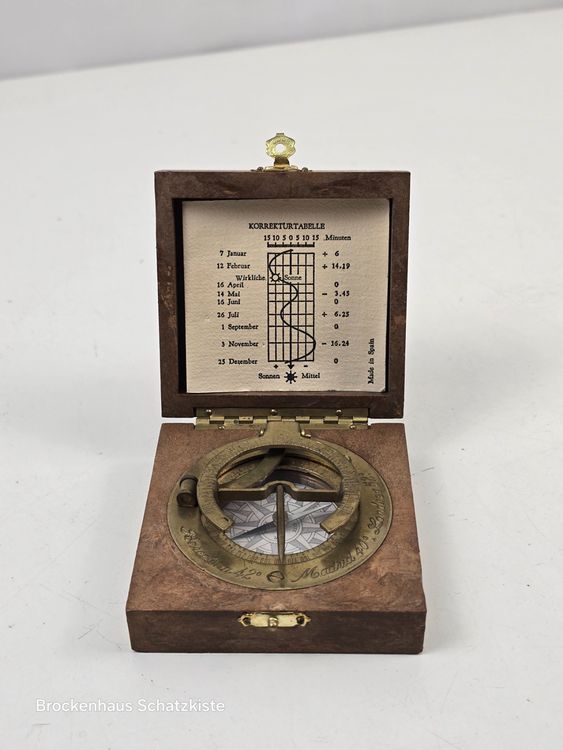 Antike Sonnenuhr mit Kompass EG 105 (Gebraucht) in Niederönz für CHF 24 – nur Abholung auf ...