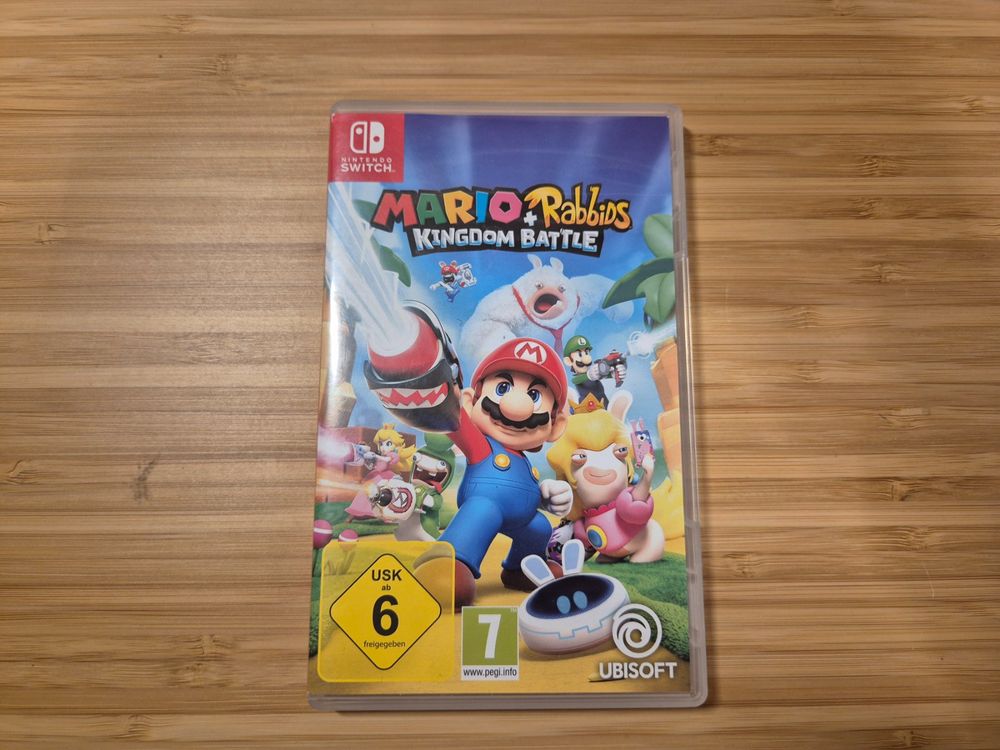 Mario + Rabbids Kingdom Battle für Nintendo Switch (Gebraucht) in Ried ...