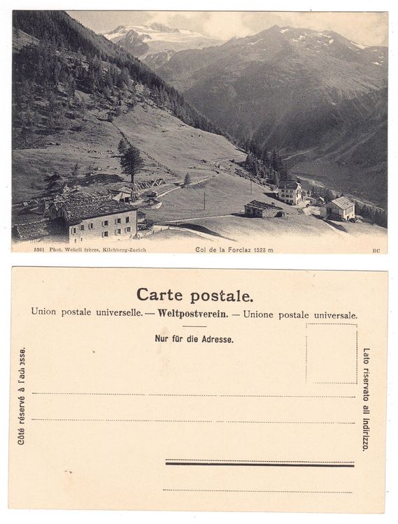 Col de la Forclaz (Gebraucht) in La Tour-de-Peilz für CHF 5 – mit Lieferung auf Ricardo kaufen