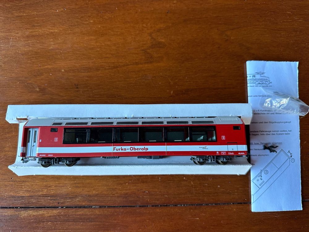 Panoramawagen AS 4012 FO Furka Oberalp H0m | Kaufen auf Ricardo