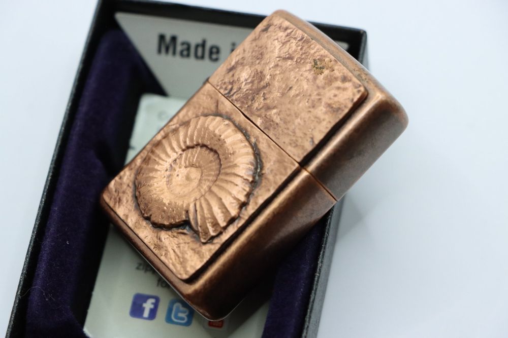 Zippo Fossil Schnecke Emblem | Kaufen auf Ricardo