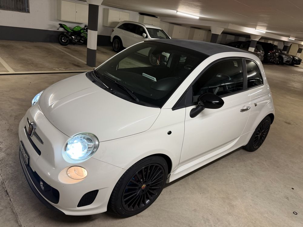 Elegantes Fiat 500 Abarth Gebraucht Fotos