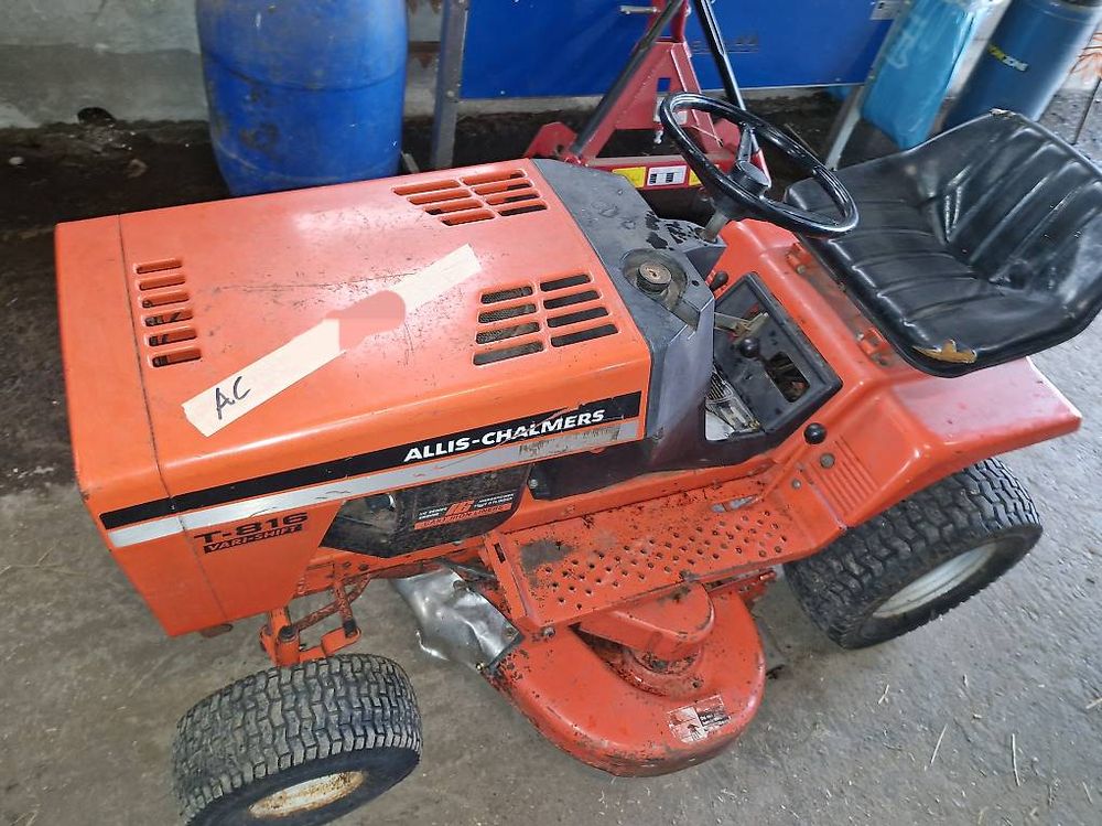 ALLIS-CHALMERS T-816 Rasentraktor (Gebraucht) in Brittnau für CHF 2600 ...