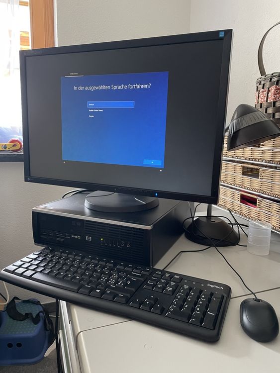 HP Computer mit Monior und Drucker HP (Gebraucht) in Wengi b. Frutigen ...