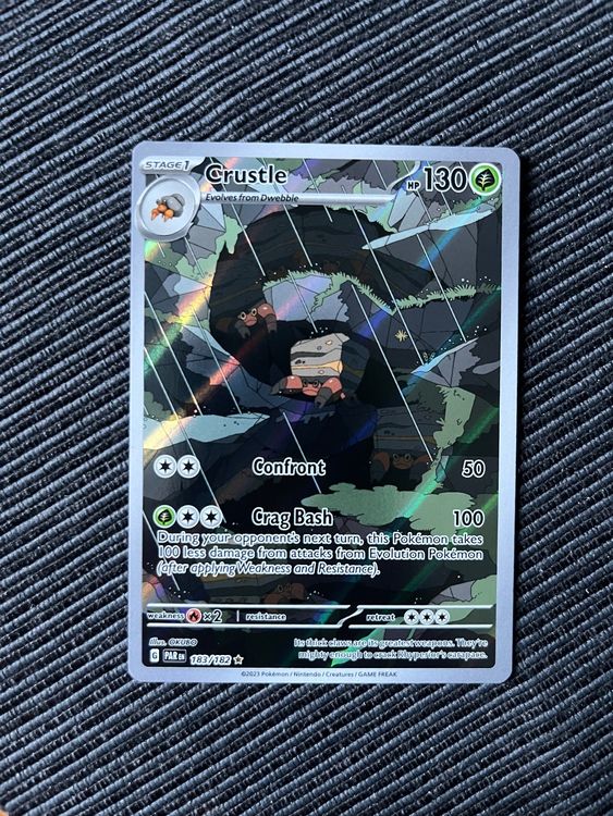 Pokemon Crustle Art Rare Paradox Rift Englisch | Kaufen auf Ricardo