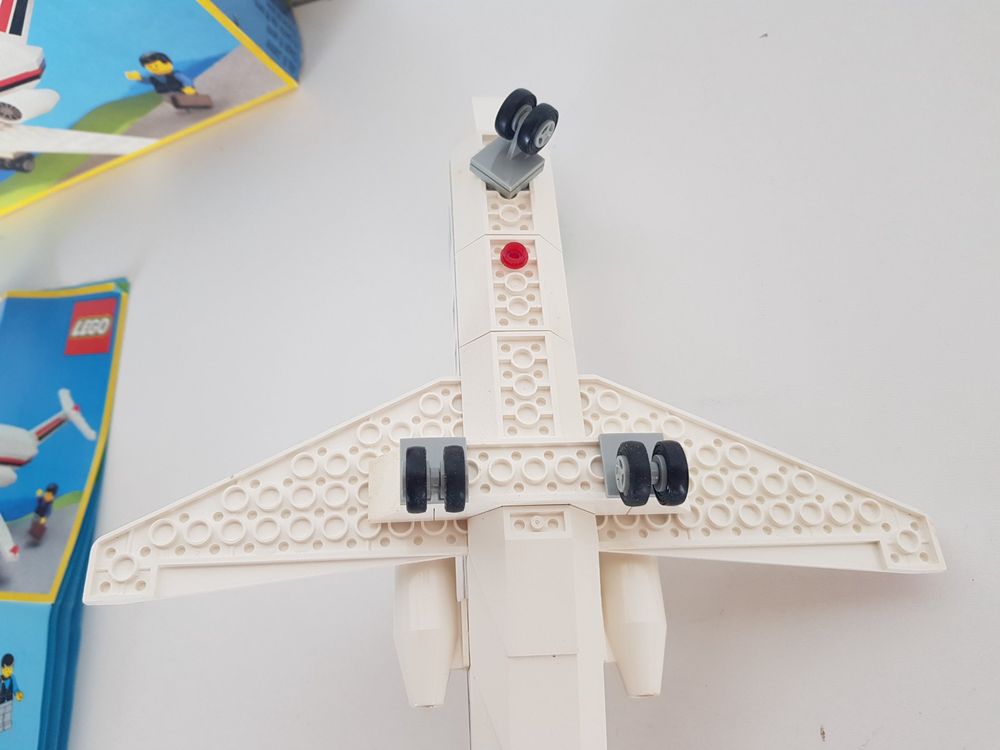 Lego 6368 Jet Airliner Flugzeug mit Original Verpackung 1985 (Gebraucht ...