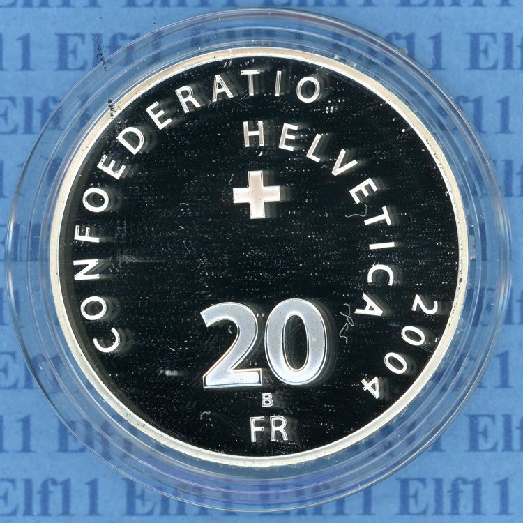 CHF__20.00 2004 Tre Castelli di Bellinzona PP 20 Franken | Kaufen auf Ricardo