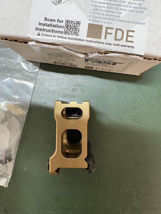 Neu OVP Unity Tactical Fast Aimpoint Micro Mount Picatinny (Neu und ...