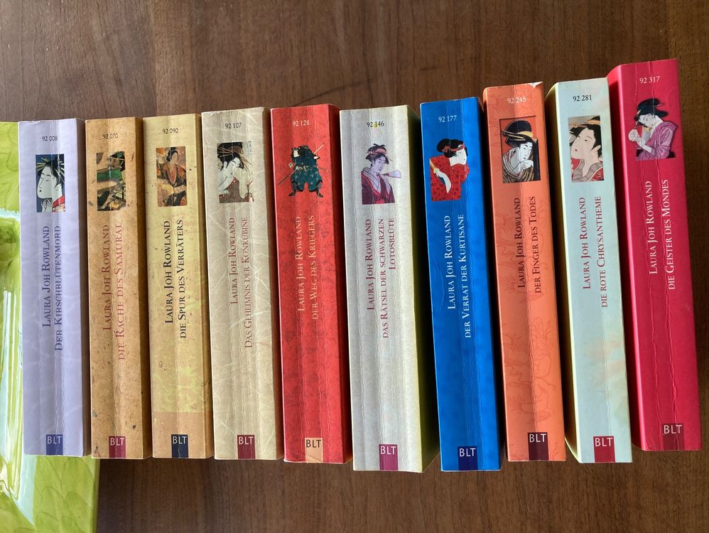 Rowland Laura Joh: 10 Bände japanische Krimi mit Sano Ichiro (Gebraucht ...