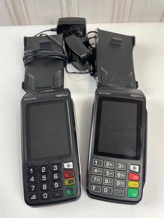 2x Zahlterminals/Kartenterminal - MOVE 5000, Ingenico | Kaufen auf Ricardo