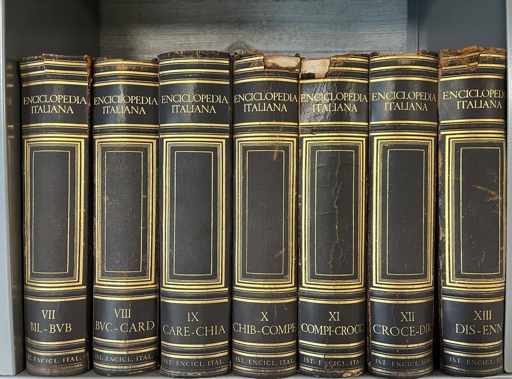 Enciclopedia Italiana (37 Bände) Giovanni TRECCANI del 1938 (Gebraucht ...