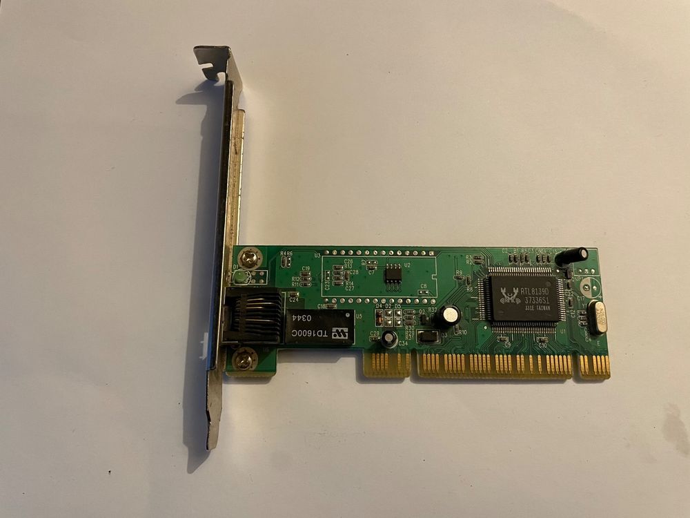 Carte ethernet pci rtl8139d | Kaufen auf Ricardo