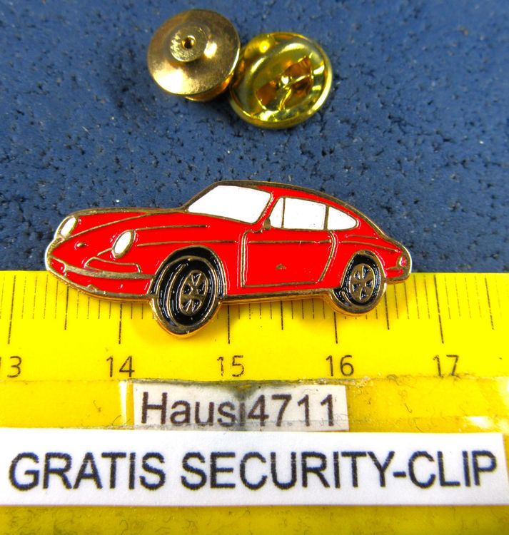 PORSCHE 911 ROT AUTO PIN GEPRÄGT KRATZER OLDI VINTAGE (Gebraucht) in ...