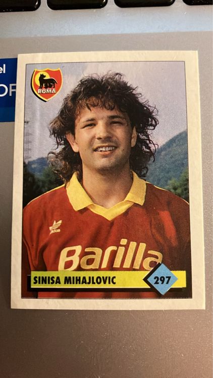 Panini Merlin 1993 Sinisa Mihajlovic AS Roma ungeklebt | Kaufen auf Ricardo