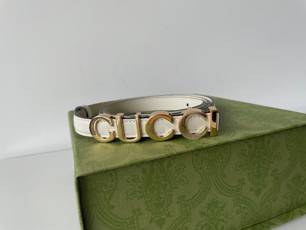 Original und neu: Gucci GG Gürtel - Grösse 85 (Neu und originalverpackt ...