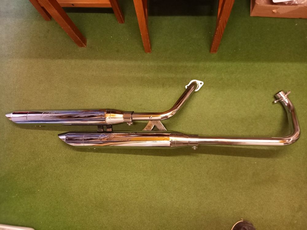 Silver Tail Auspuff, Honda VT125 Shadow (Gebraucht) in Fischenthal für CHF 200 – mit Lieferung ...