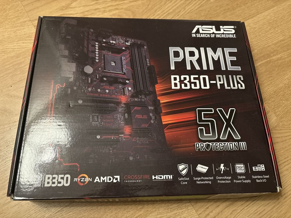 Asus Prime B350-Plus AM4 Mainboard (Gebraucht) in Zofingen für CHF 25 ...