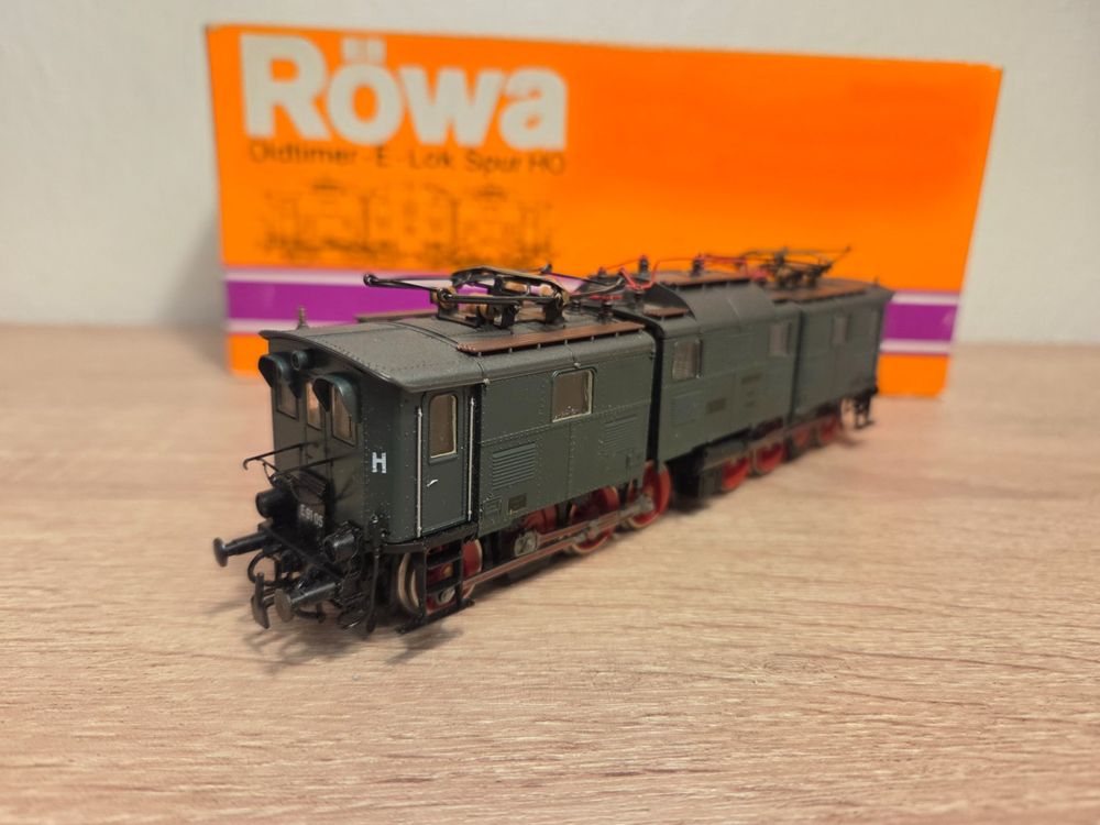 Röwa 1405 E-Lok Oldtimer BR E91 DRG H0 (Gebraucht) in St-Aubin-Sauges für CHF 89 – mit Lieferung ...