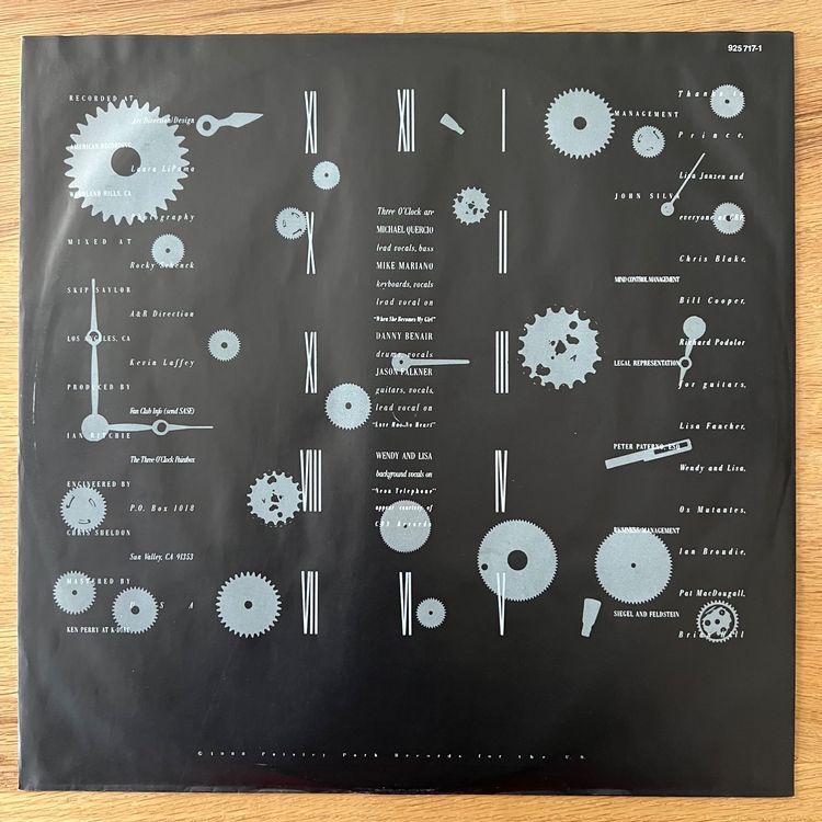 Three O'Clock - Vermillion / 1. D-Press. 1988 (Gebraucht) in Gais für ...