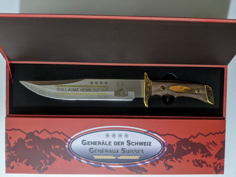 Messer, Sammlermesser, General der Schweiz (Neu (gemäss Beschreibung ...