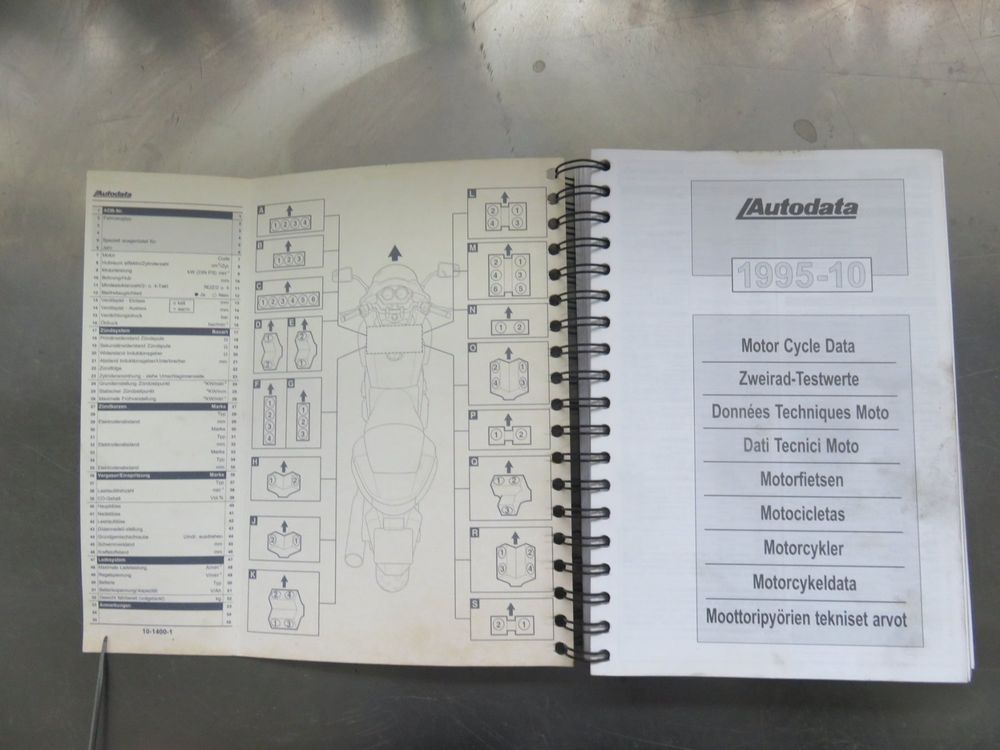 TECHN. DATEN MOTORRAD AUTO DATA (Gebraucht) in für CHF 60 – mit ...