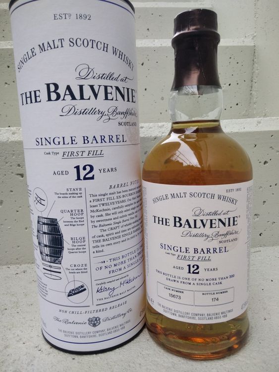 Balvenie 12 Jahre Single Barrel First Fill (Neu und originalverpackt ...
