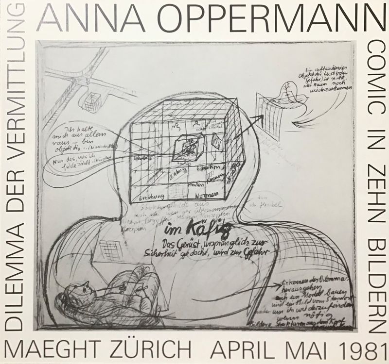 Anna OPPERMANN (1940-1993) Künstler Plakat (Gebraucht) in für CHF 15 ...