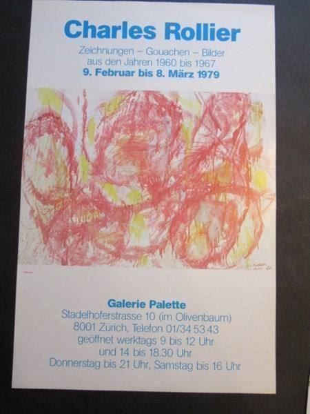 Charles Rollier Orig.Plakat 1979 Grösse 54x35cm (Gebraucht) in Gersau ...