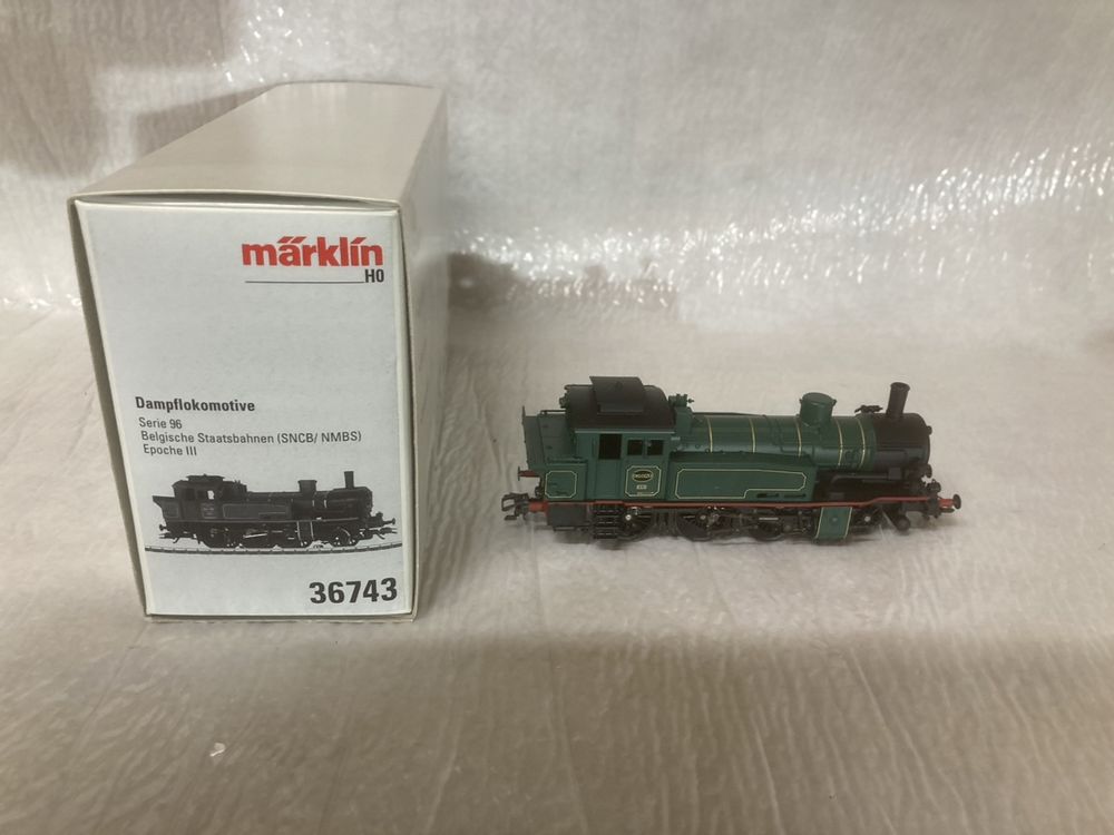 Märklin H0 36743 Dampflokomotive Serie 96 SNCB/NMBS (Neu (gemäss ...