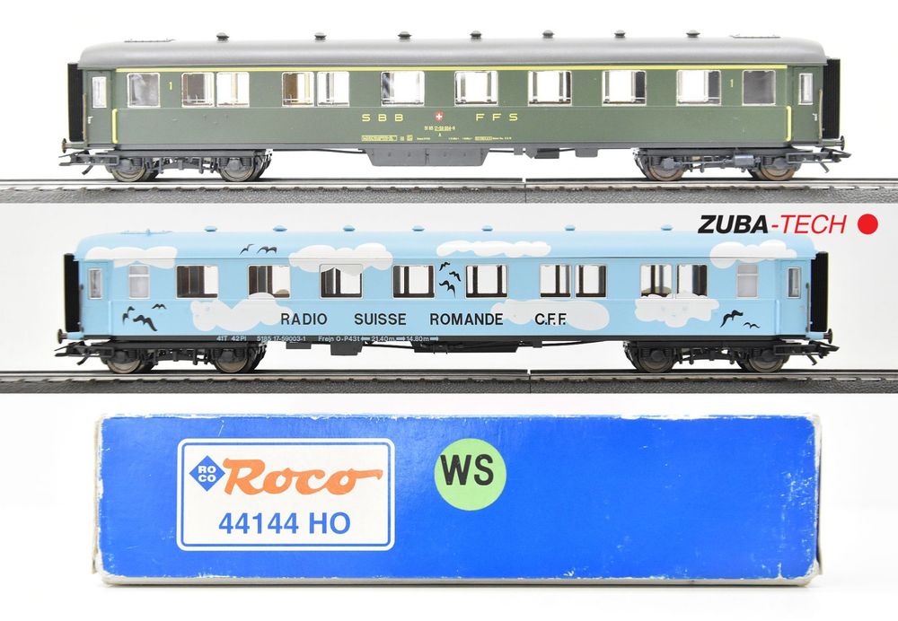 Roco 44144 Personenwagen-Set 2tlg SBB H0 GS mit OVP (D'occasion) à St ...