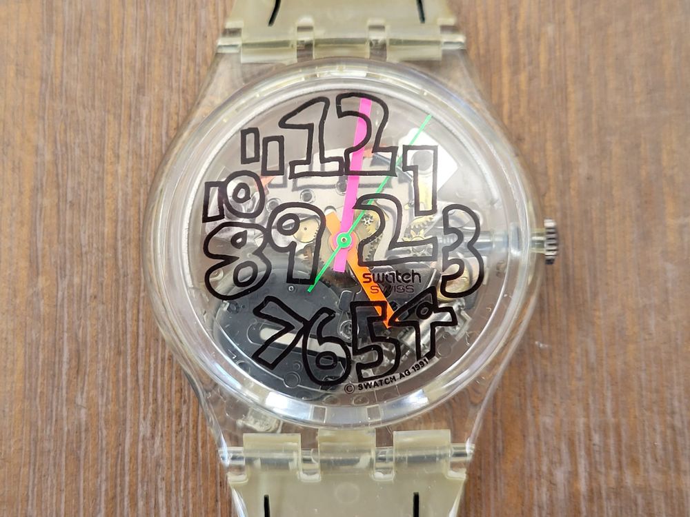 SWATCH SCRIBBLE NEU (Neu und originalverpackt) in Lommiswil für CHF 35 – mit Lieferung auf ...