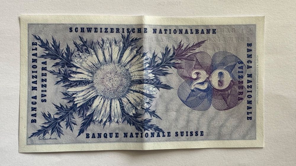 Alter 20 Franken schein | Kaufen auf Ricardo