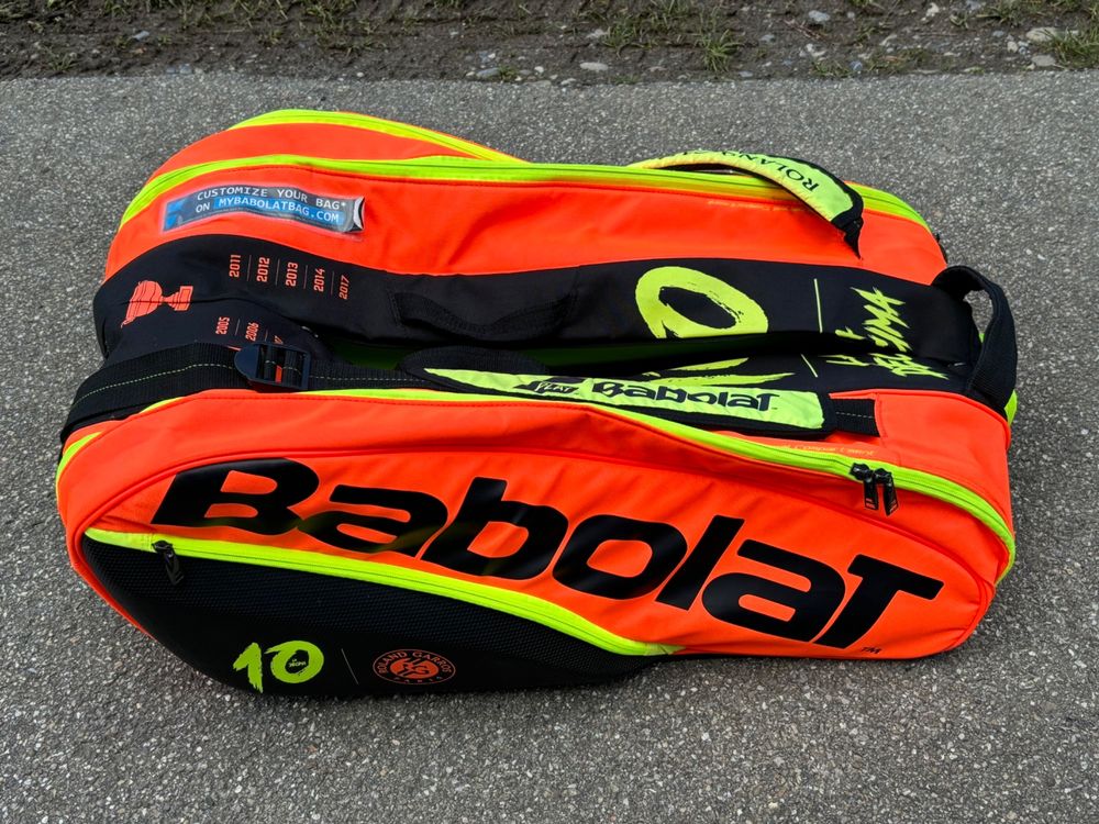 Grosse Tennistasche BABOLAT Roland Garros 10 La Decima 2017 (Gebraucht ...