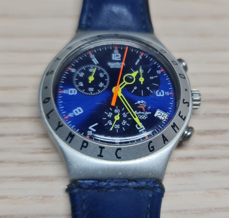 Swatch Uhr Chrono OLYMPIC GAMES SYDNEY 2000 (Gebraucht) in Eschenbach ...