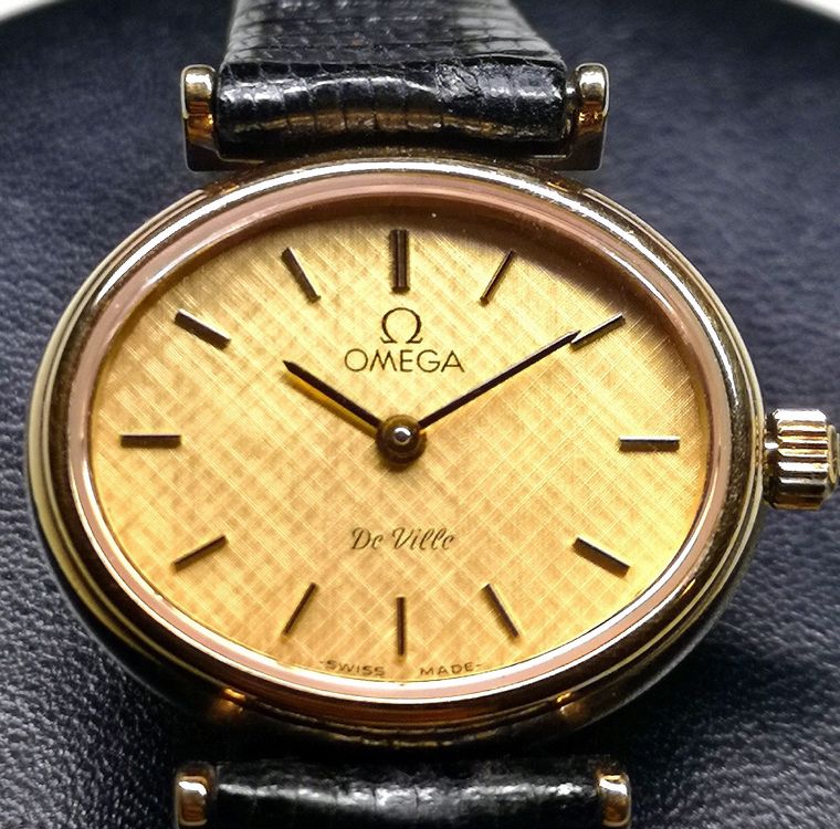 Omega vintage Deville mechanic Gold for women (Gebraucht) in La Chaux ...