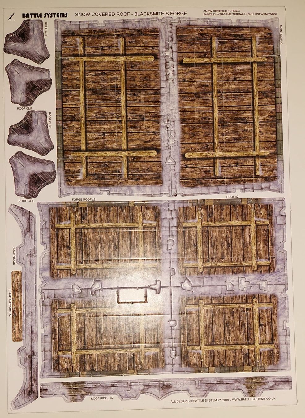 Battle Systems: Snow-Covered Roof – Blacksmith’s Forge #2 (Neu (gemäss ...