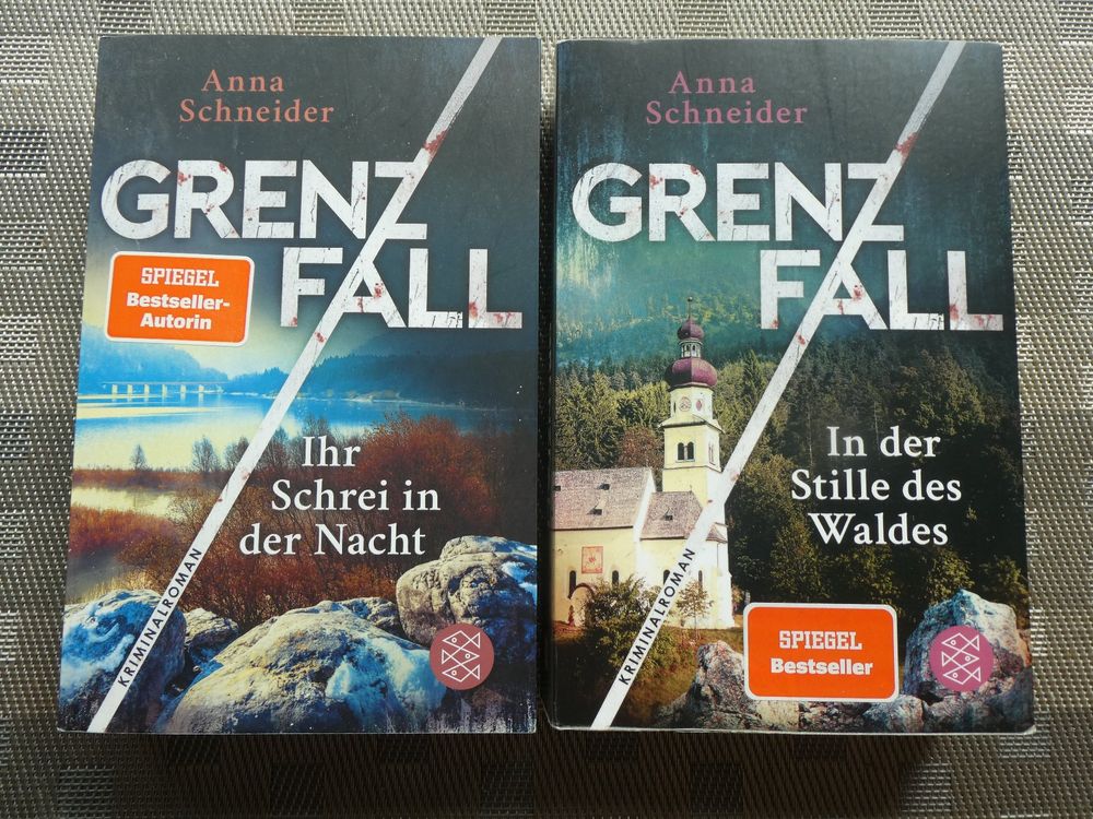 Grenzfall zwei Krimis von Anna Schneider (Gebraucht) in Basel für CHF 11 – mit Lieferung auf ...