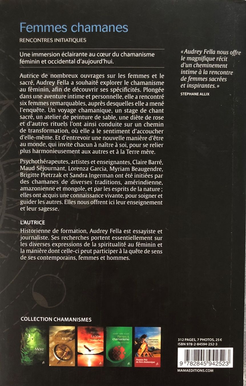 Femmes chamanes - Audrey Fella (D'occasion) à Le Crêt-p-Semsales pour ...