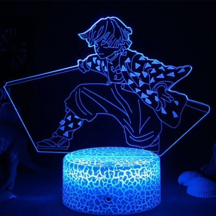 Anime 3D Led Lampe 16 Farben - Zenitsu | Kaufen auf Ricardo
