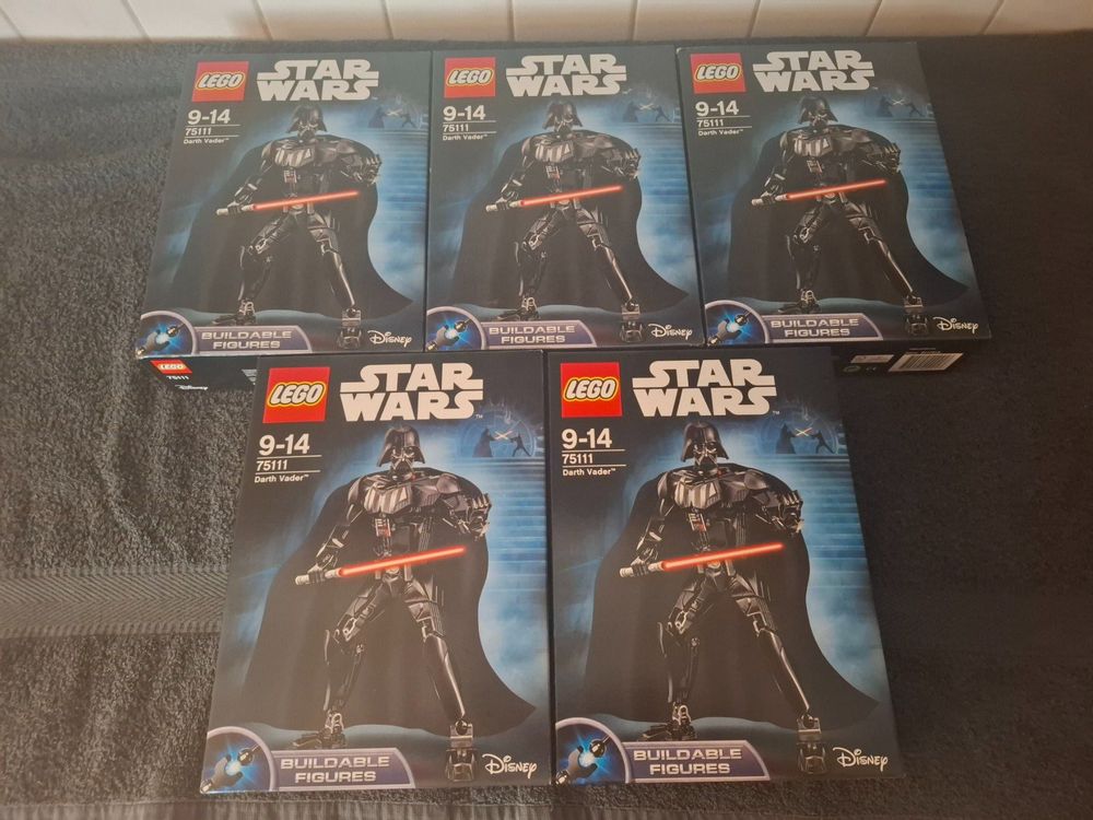 5x LEGO Star Wars 75111 Darth Vader | Kaufen auf Ricardo