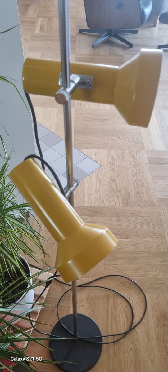 Vintage Stehlampe mit 2 Spots – verstellbar – Retro / Mid-Ce (Gebraucht ...
