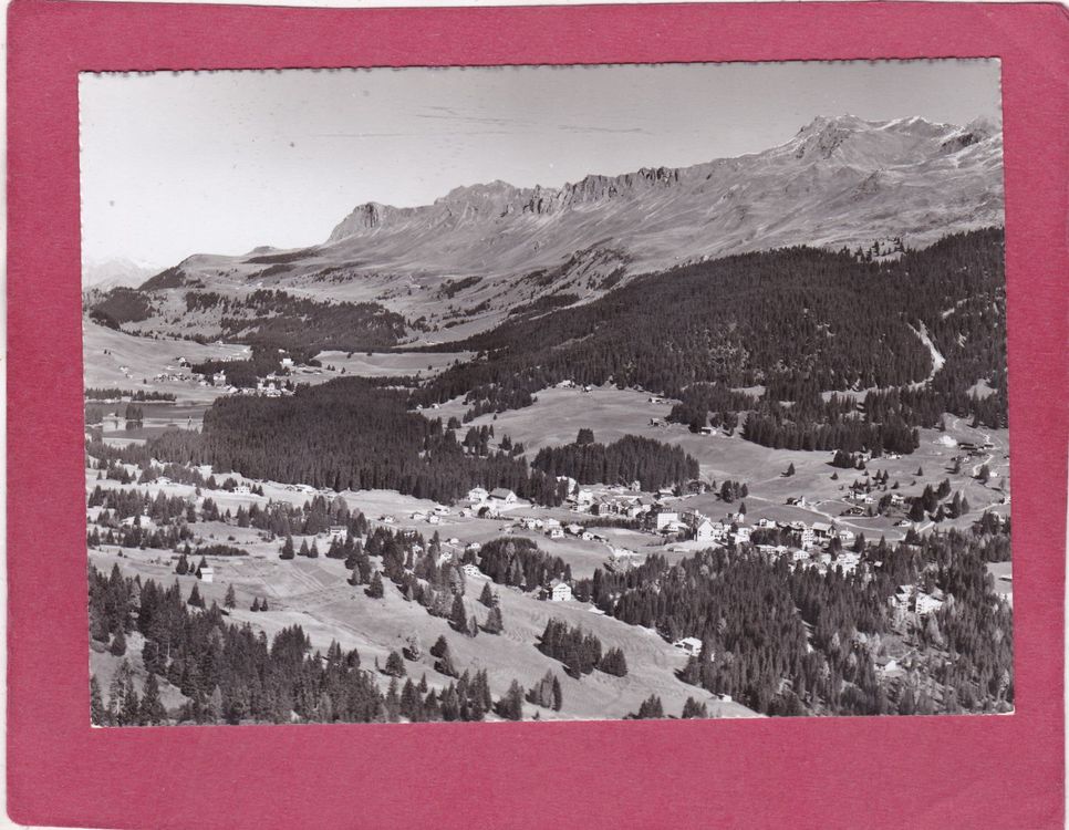 Lenzerheide Valbella Flugaufnahme | Kaufen auf Ricardo