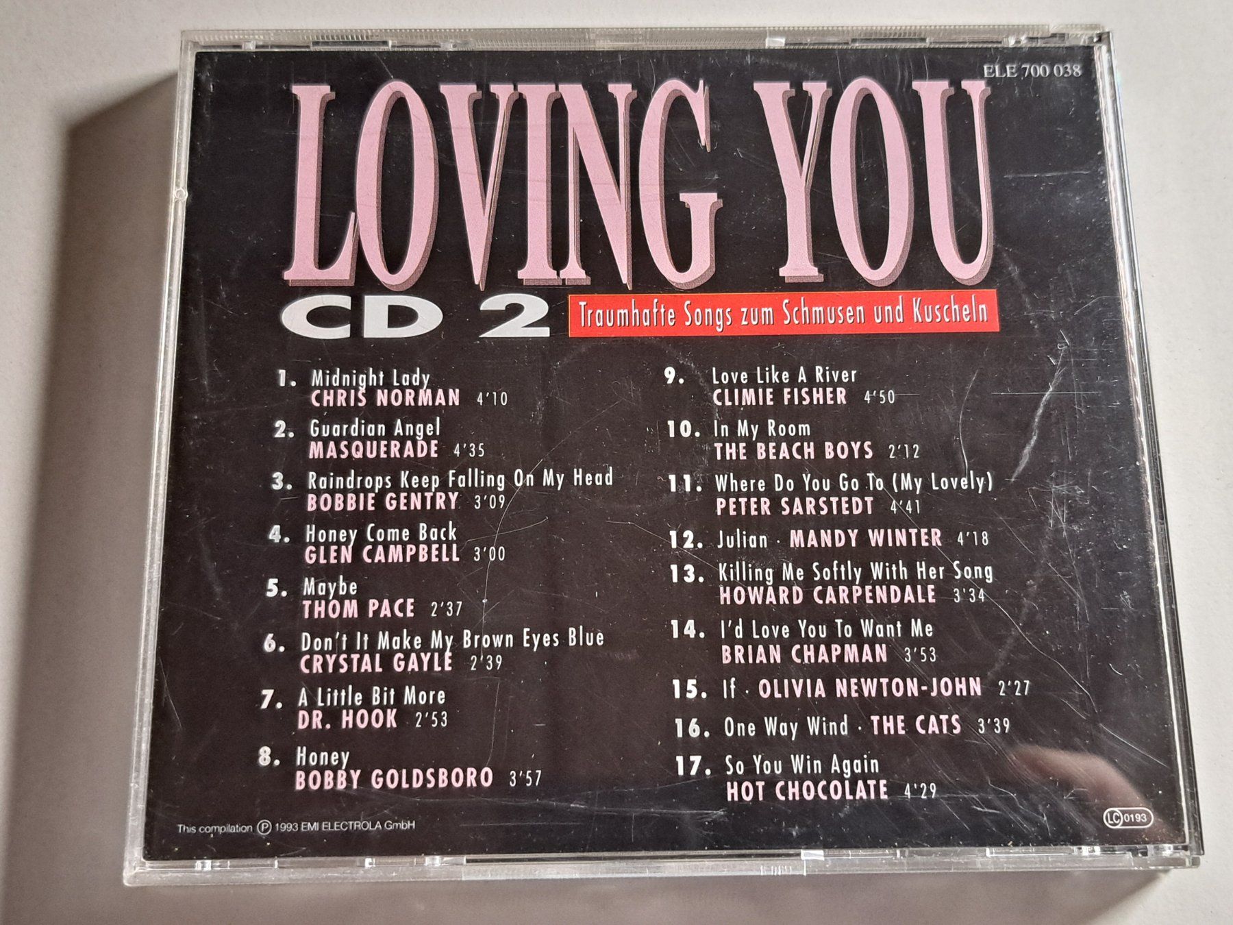 LOVING YOU - Traumhafte Songs zum Kuscheln (CD2) (Gebraucht) in Wichtrach für CHF 4 – mit ...