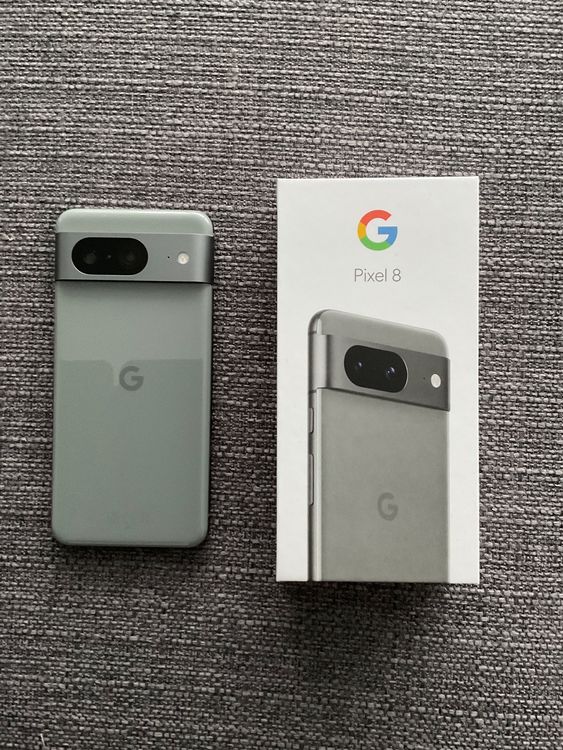 Pixel 8 128 GB in der Farbe Hazel, gekauft am 11.10.2023 (Neu (gemäss ...
